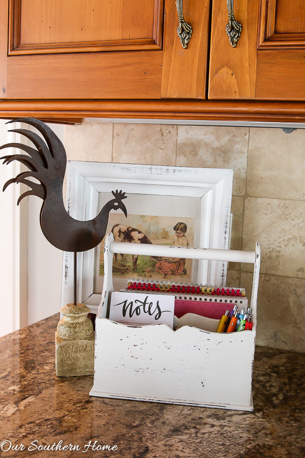 Thrift Store Caddy Makeover - Our Southern Home