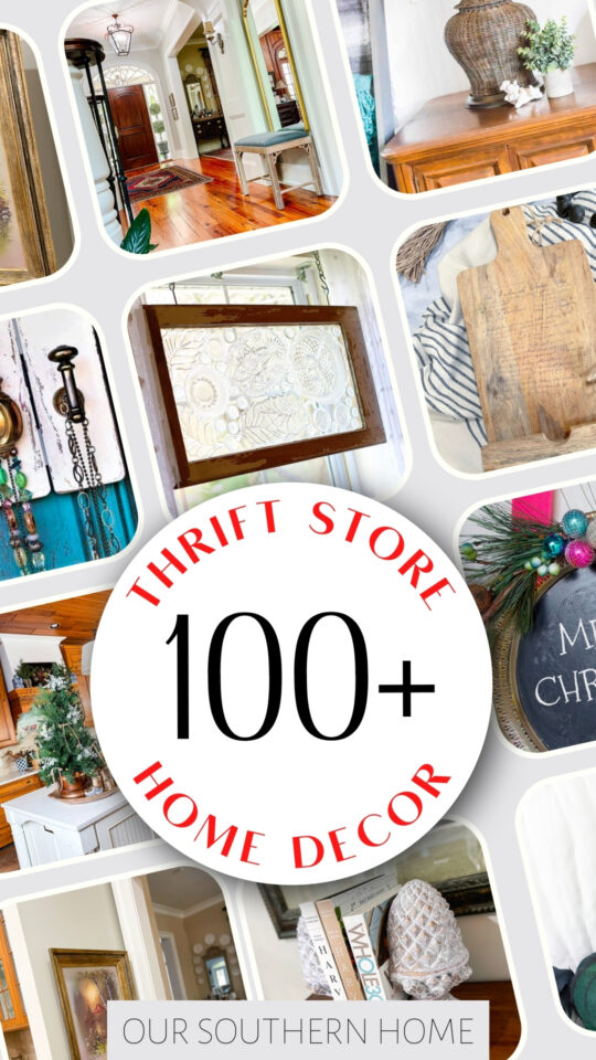 100+ Thrift Store Decor DIY Makeovers for the Home