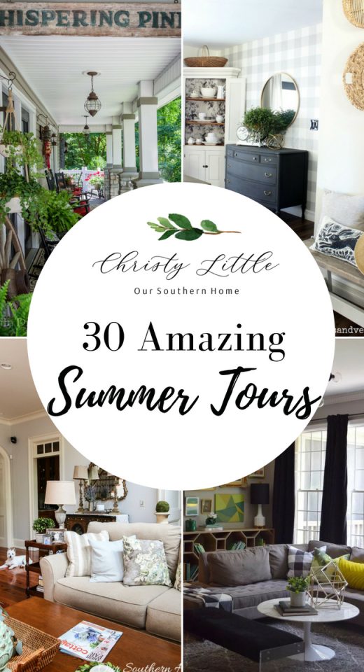 30 Amazing Summer Home Tours - Our Southern Home