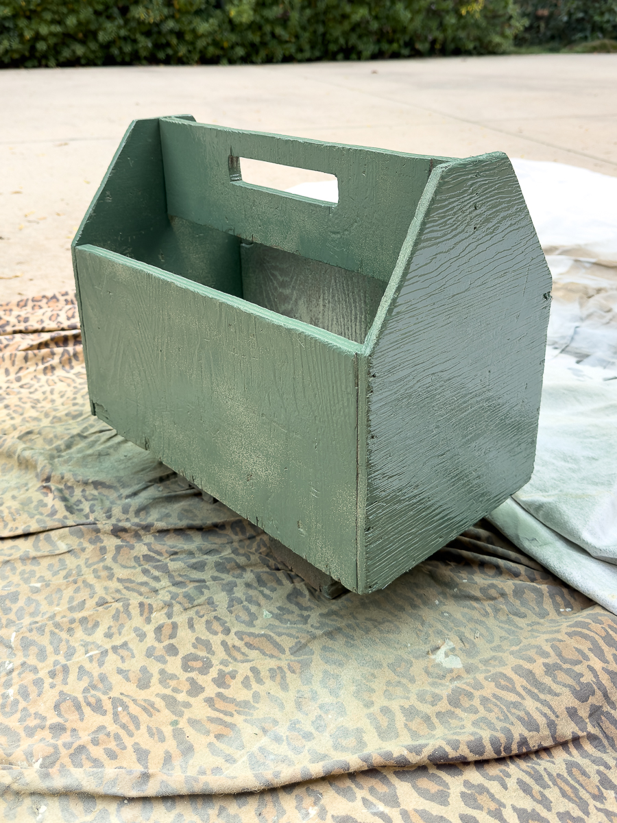 Decorating with a Vintage Tool Box