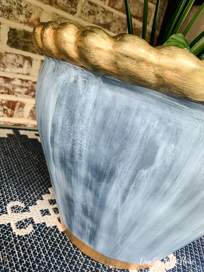 Decorative Pot Finish - Our Southern Home