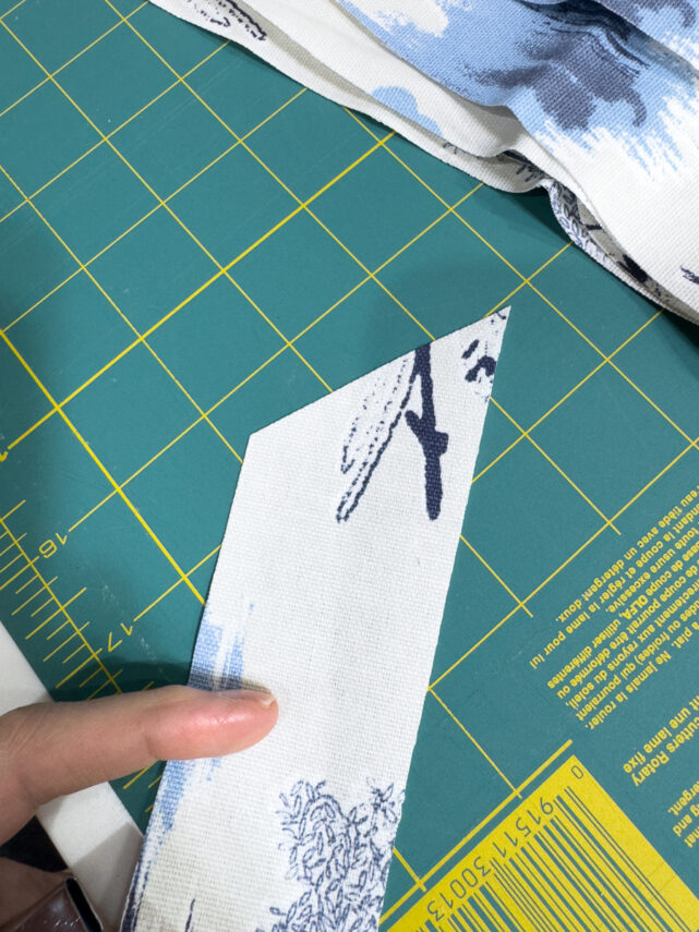 DIY Pleated Lamp Shade for a Thrift Store Lamp