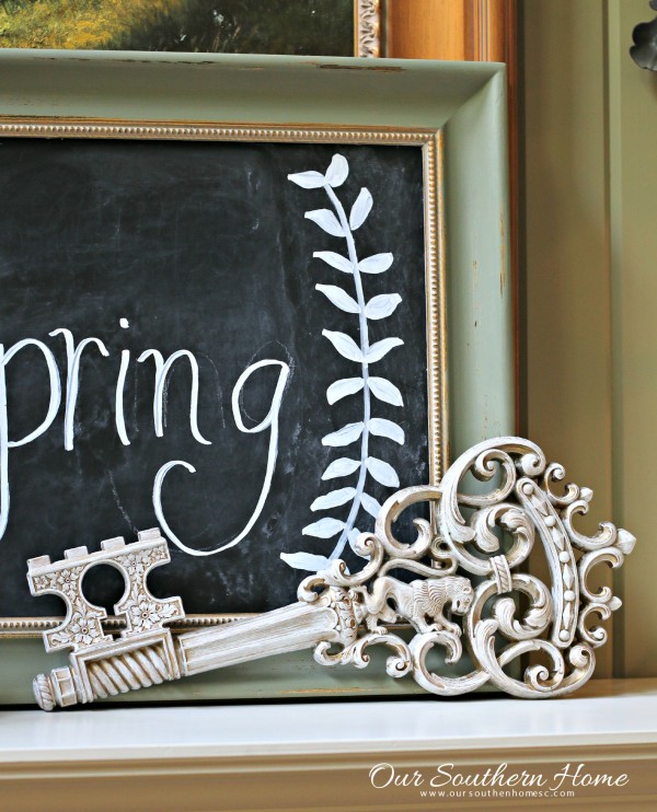 Decorative Key Makeover - Our Southern Home