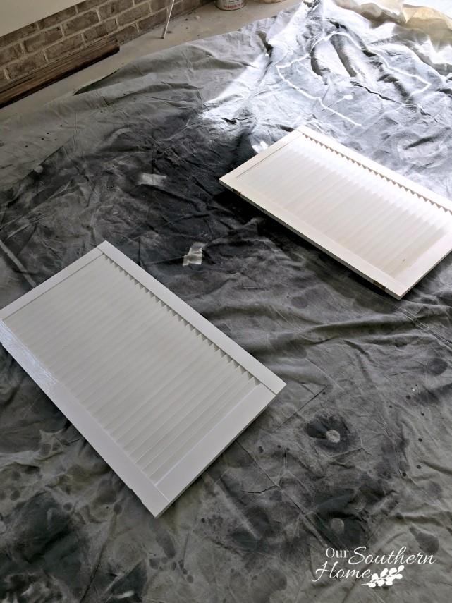 Shutter Jewelry Organizer - Our Southern Home