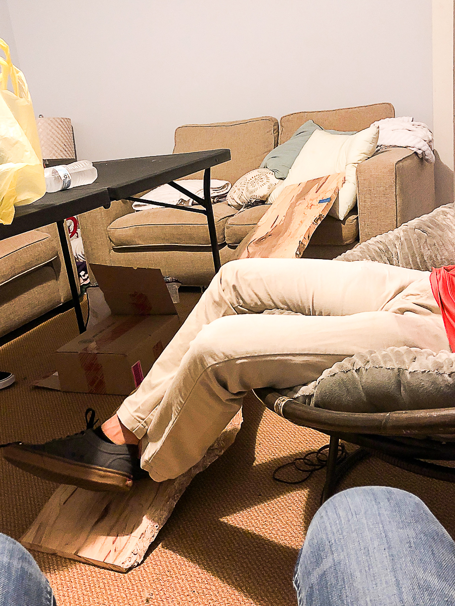 DIY Painted College Sign - Our Southern Home