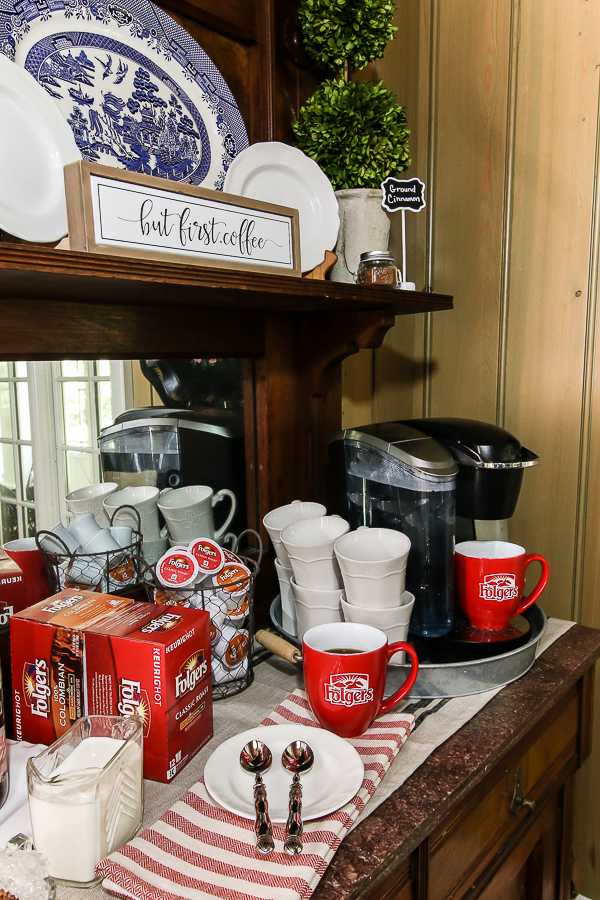 Simple Brunch Coffee Bar - Our Southern Home