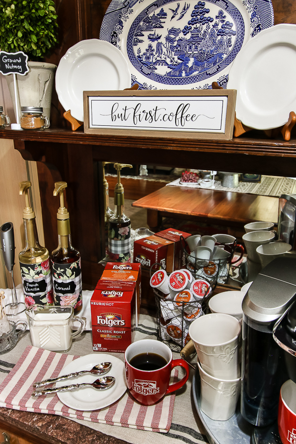 Simple Brunch Coffee Bar - Our Southern Home