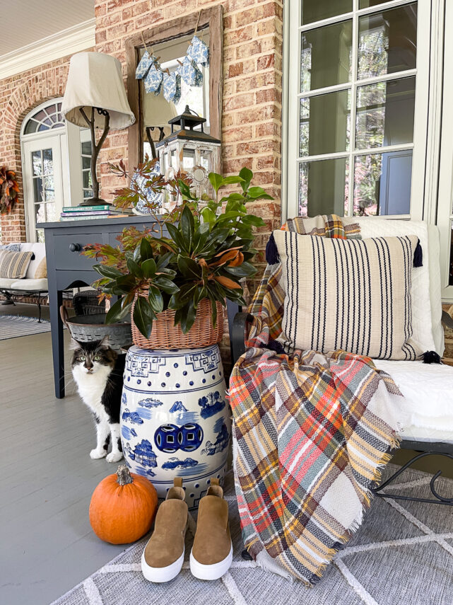 How to Create a Cozy Fall Vignette - Our Southern Home