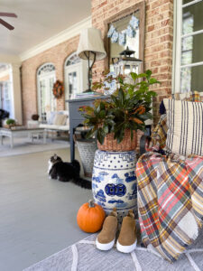 How to Create a Cozy Fall Vignette - Our Southern Home