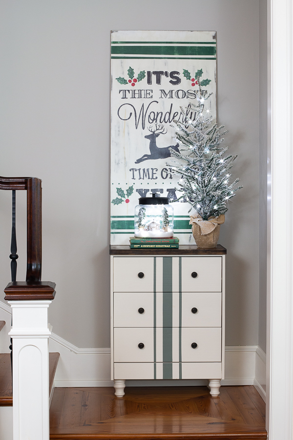 How to Create a Snowy Scene in a jar - Our Southern Home