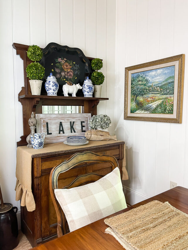 DIY Lake Sign - Our Southern Home