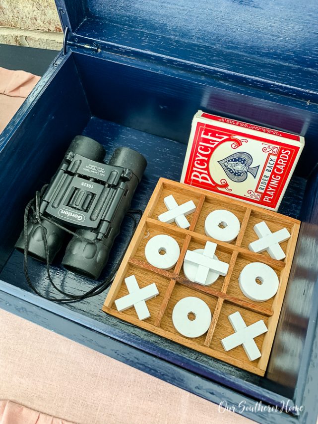 DIY Decorative Painted Box - Our Southern Home