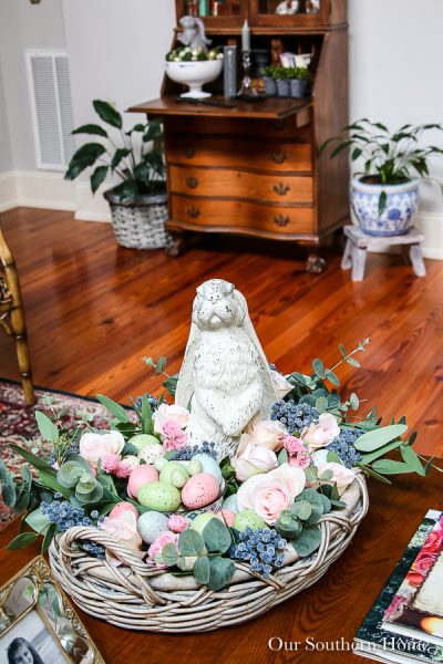 Simple Easter Centerpiece - Our Southern Home
