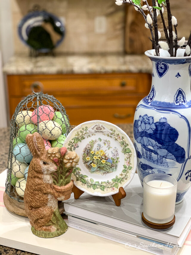 Easter Vignette Ideas - Our Southern Home