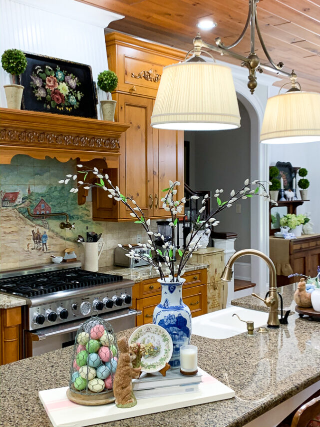 Decorating with Dishware - Our Southern Home
