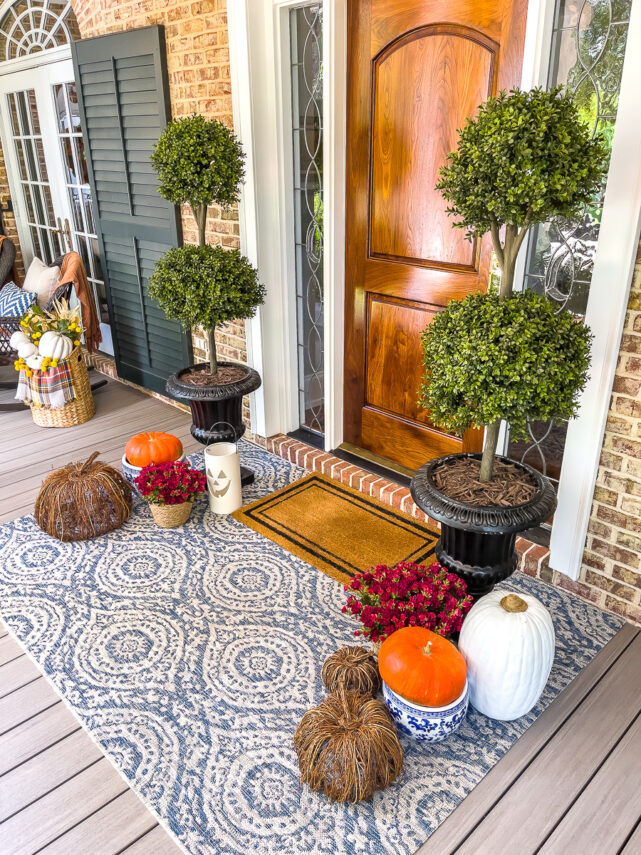 10 Ideas for Decorating a Festive Fall Front Porch