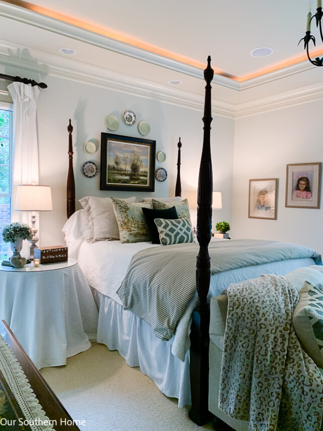 Fall Master Bedroom - Our Southern Home