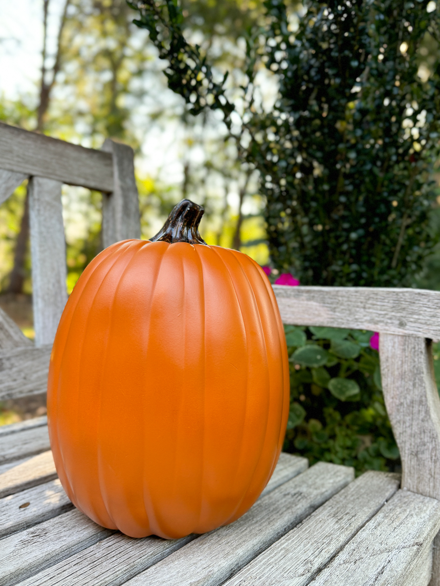 How to Make an Easy DIY Faux Pumpkin Arrangement