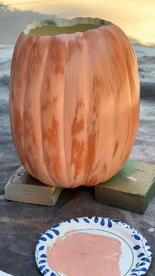 How to Make an Easy DIY Faux Pumpkin Arrangement