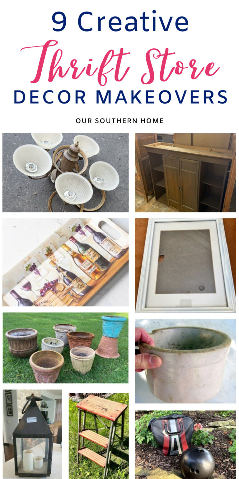 DIY Upcycled Bar Cabinet from the Top of Hutch - Our Southern Home