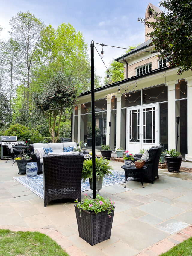 DIY String Light Containers for Your Patio Lighting