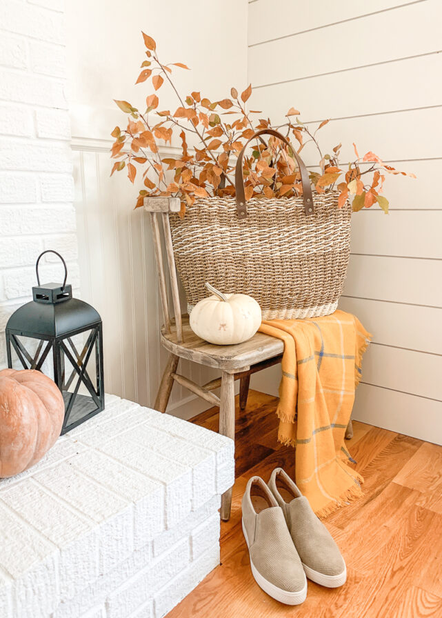 How to Create a Cozy Fall Vignette - Our Southern Home