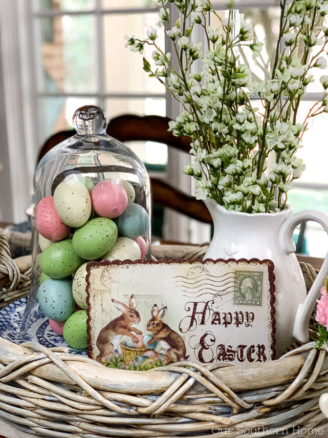 Easter Vignette Ideas - Our Southern Home