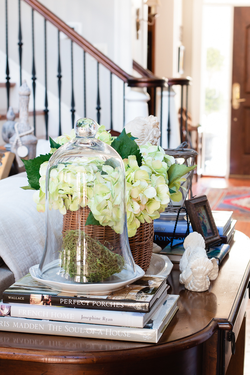 Cottage Style Table Vignette - Our Southern Home
