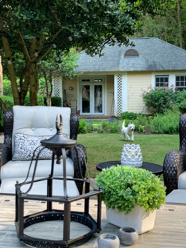 Summer Outdoor Living - Our Southern Home