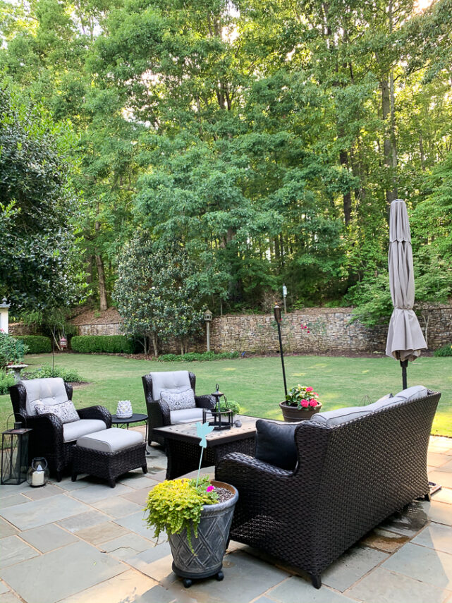 Summer Outdoor Living - Our Southern Home