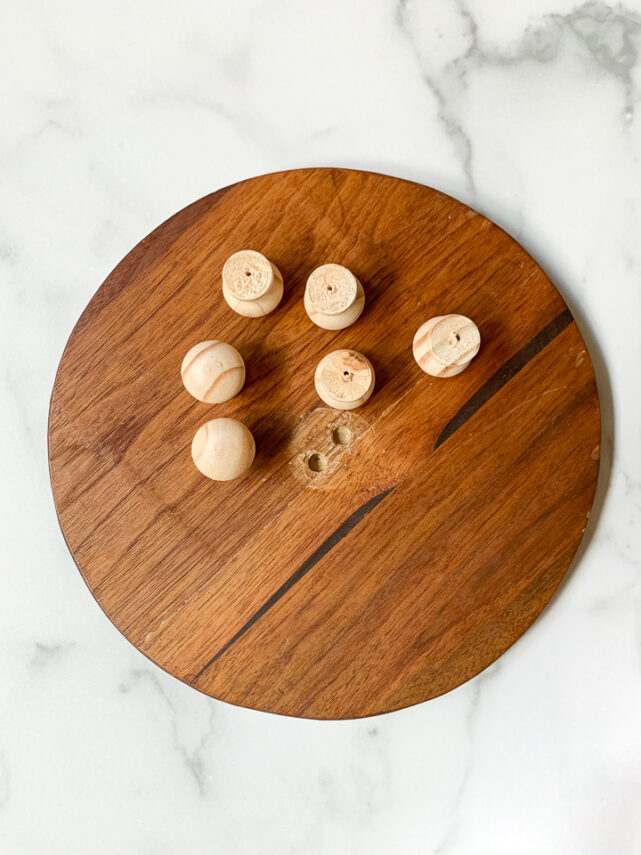 DIY Footed Tray - Our Southern Home