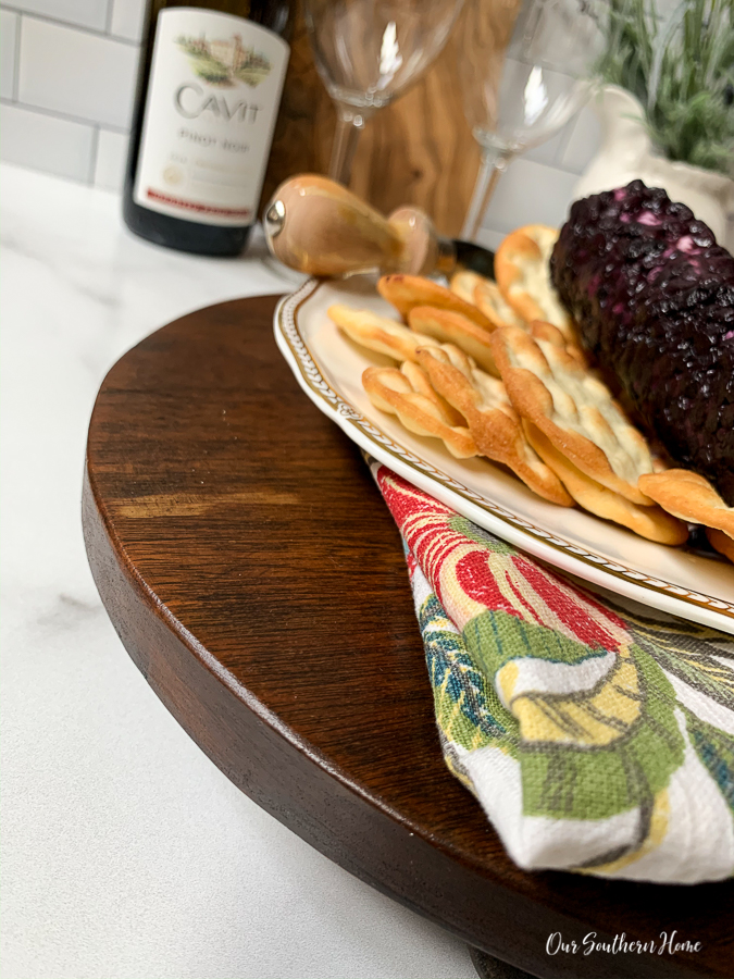 DIY Footed Tray - Our Southern Home