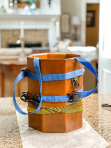 Thrift Store Trash Can Makeover - Our Southern Home