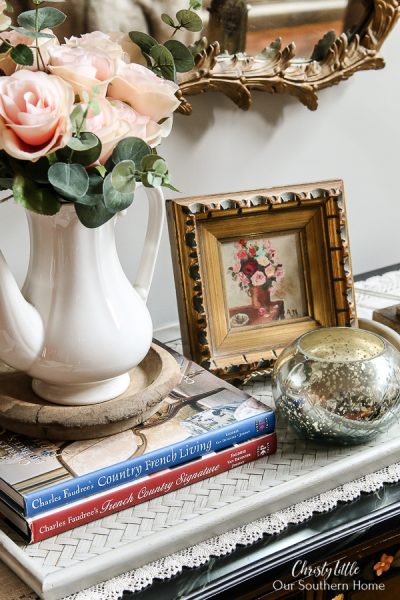 Vintage Look Tray Makeover - Our Southern Home