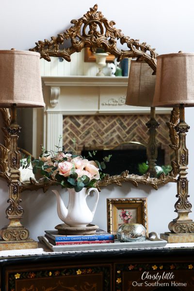 Vintage Look Tray Makeover - Our Southern Home