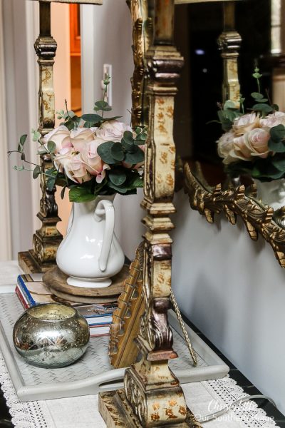 Vintage Look Tray Makeover - Our Southern Home